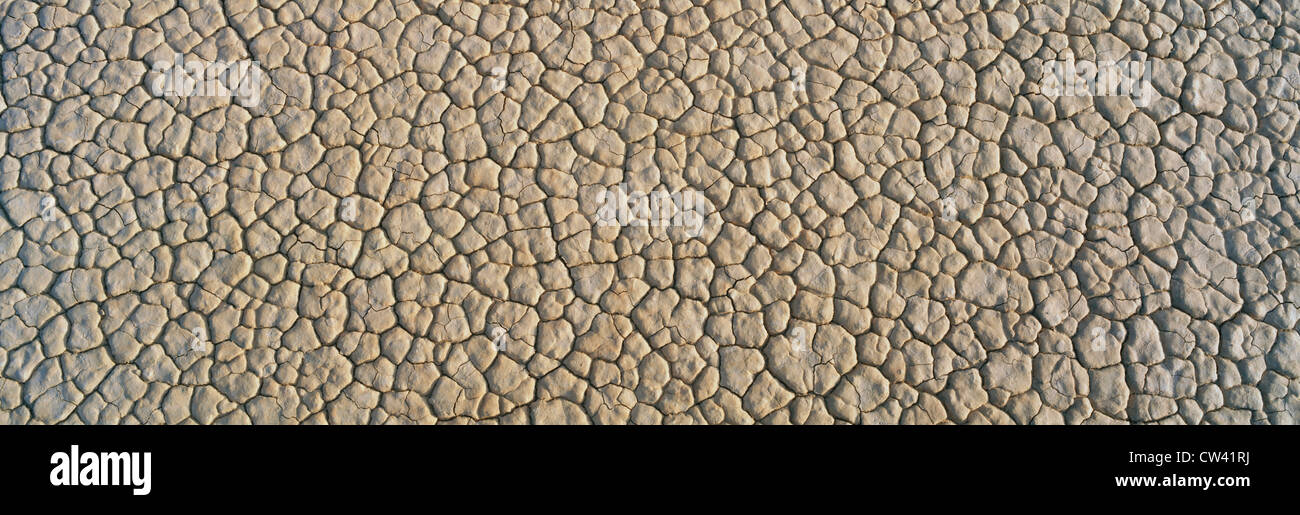 C'est la boue sèche et fissurée à partir d'un lac séché. Il forme un ...