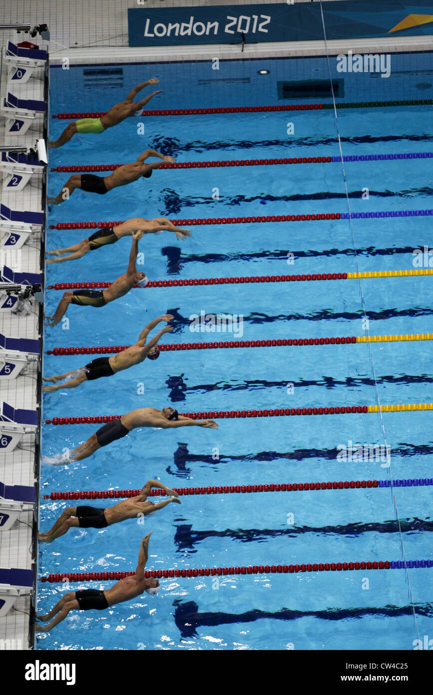 ACTION DE LA NATATION AU CENTRE AQUATIQUE LES JEUX OLYMPIQUES DE 2012 À ...