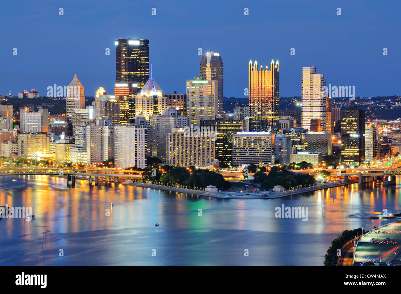 Paysage Urbain De Pittsburgh Banque d'image et photos - Alamy