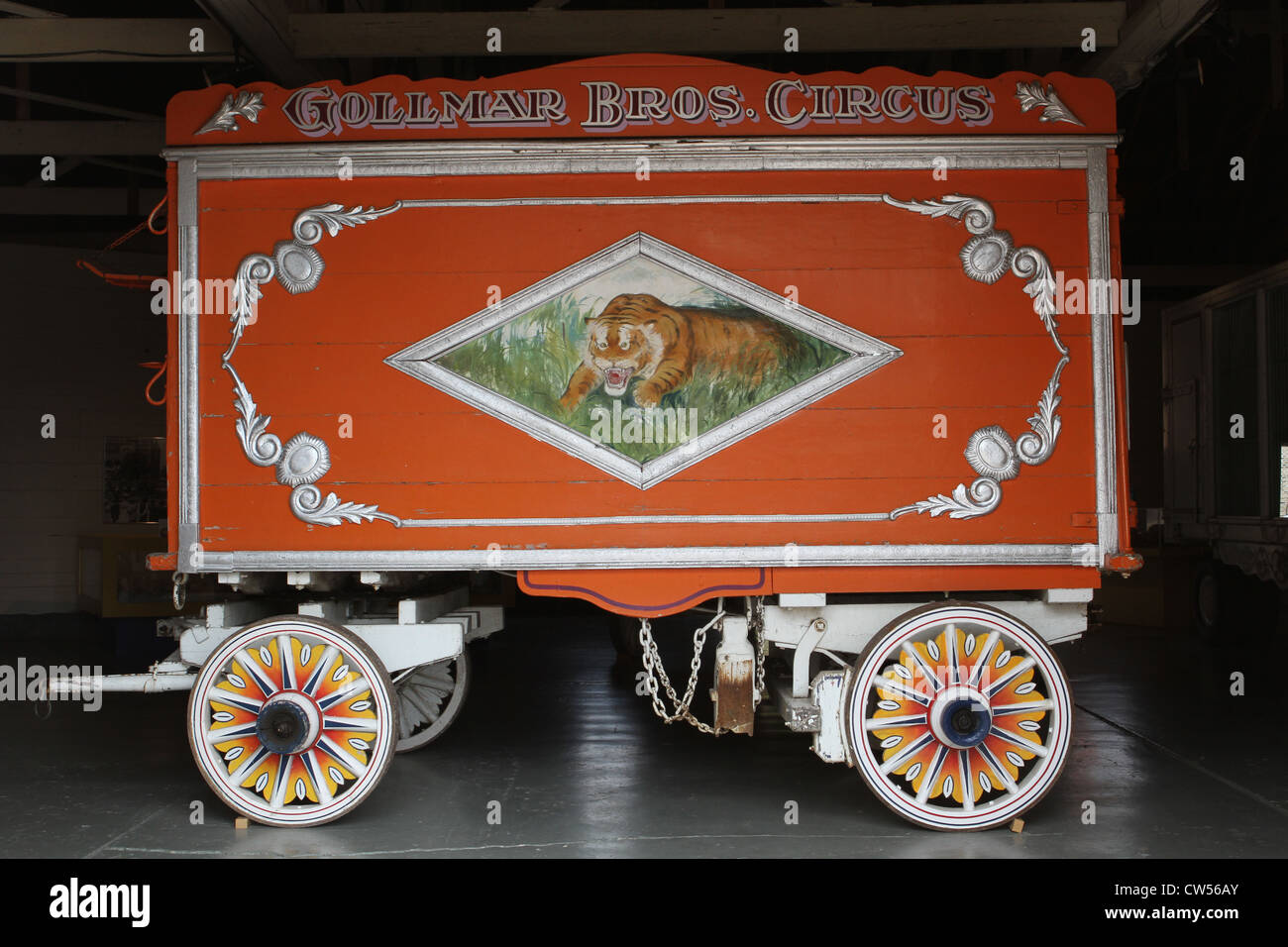 Old circus wagon circus world Banque de photographies et d’images à haute résolution - Alamy