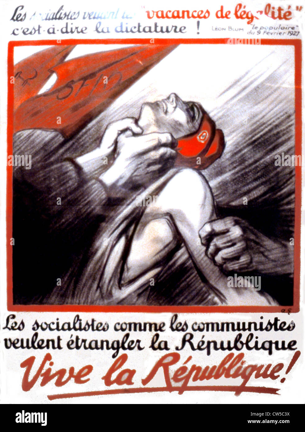 Affiche de propagande communiste française Banque de photographies et d ...