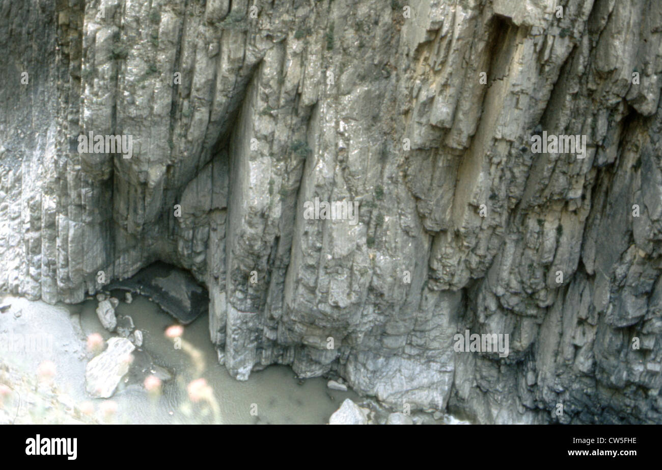Gorges de Kherrata (où l'abattage de 8 mai 1945 a eu lieu Photo Stock ...