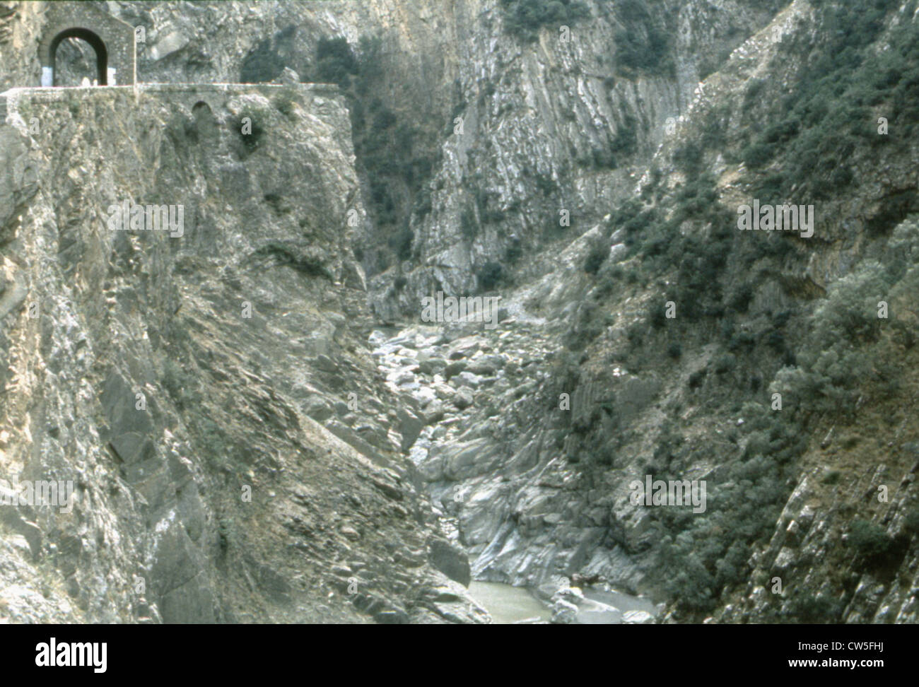 Gorges de Kherrata (où l'abattage de 8 mai 1945 a eu lieu Photo Stock ...