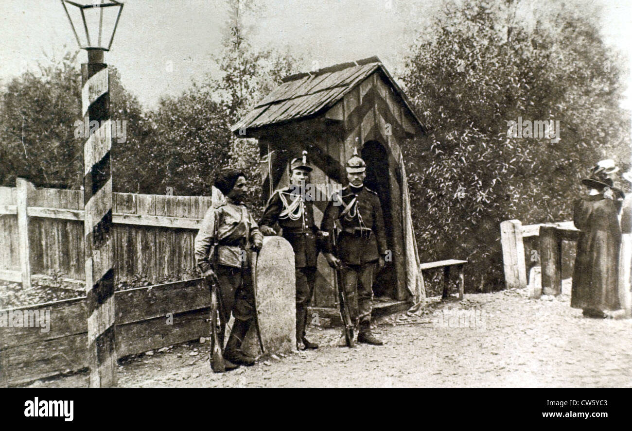 La Première Guerre mondiale. Les Russes et les Roumains sur le Bukovin ...