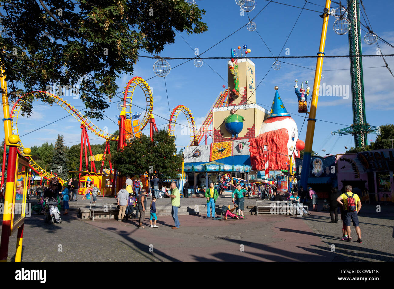 Parc d'attractions du prater Banque de photographies et d’images à ...