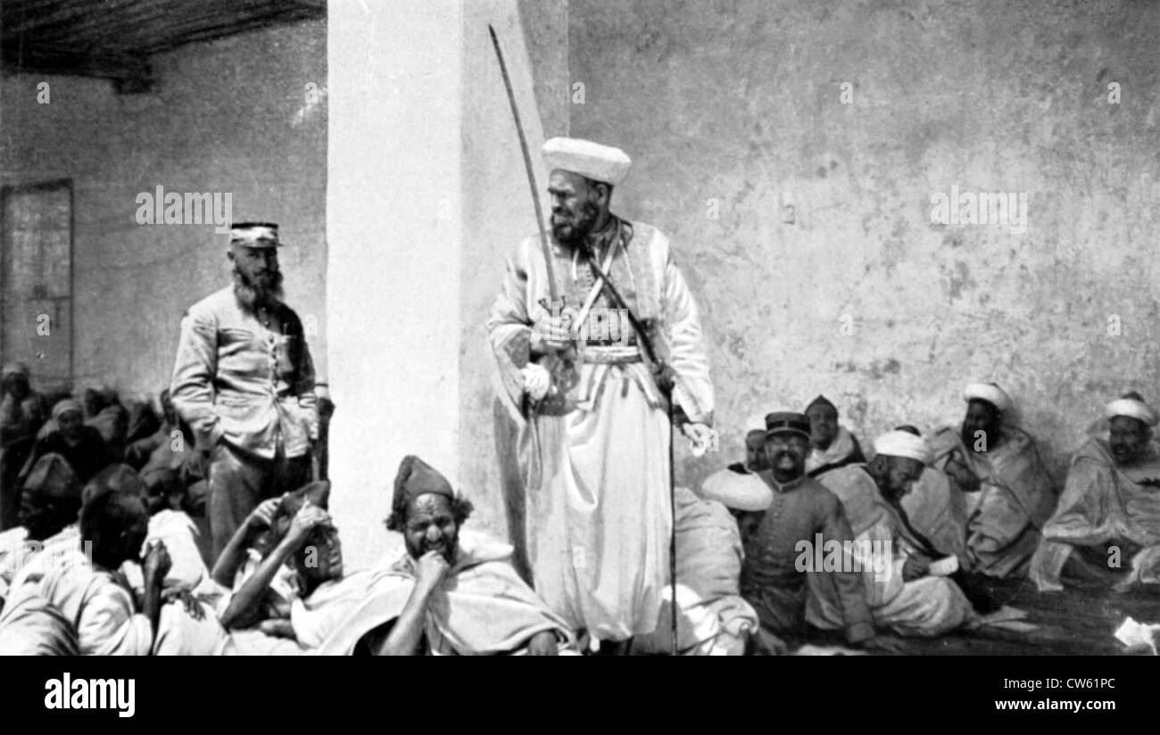 La colonisation française au maroc Banque de photographies et d’images ...