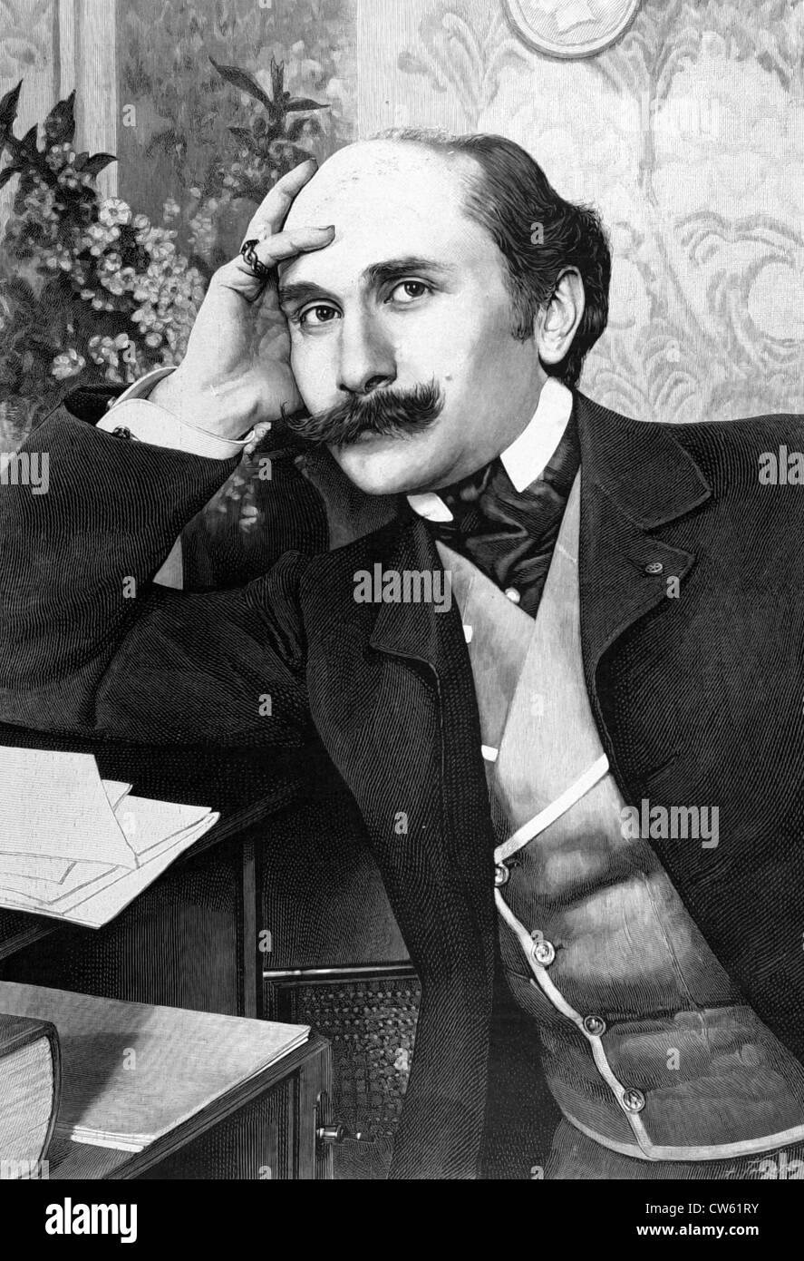 Portrait d'Edmond Rostand (1903 Photo Stock - Alamy