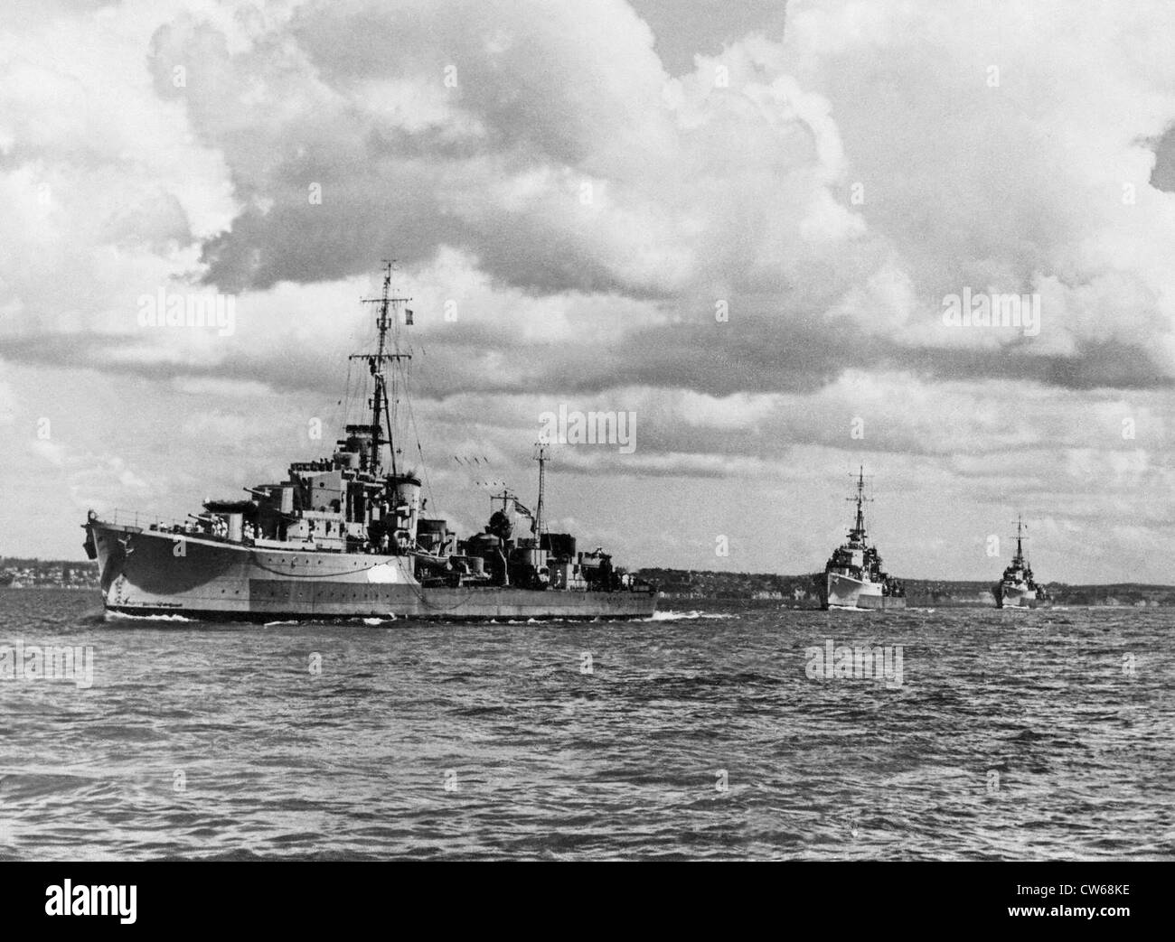 British destroyers Banque de photographies et d’images à haute ...