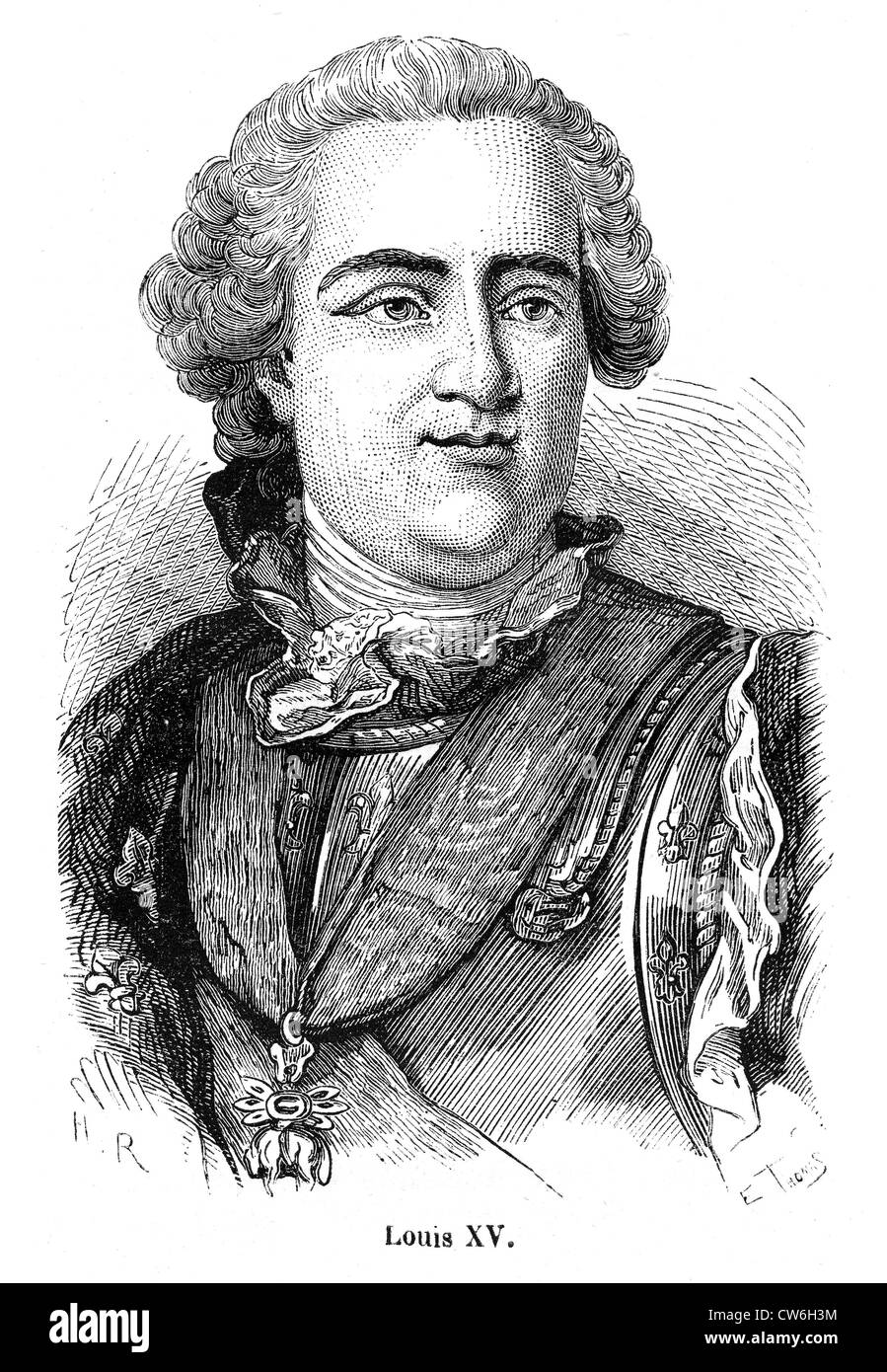 Louis xv Banque d'images détourées - Alamy