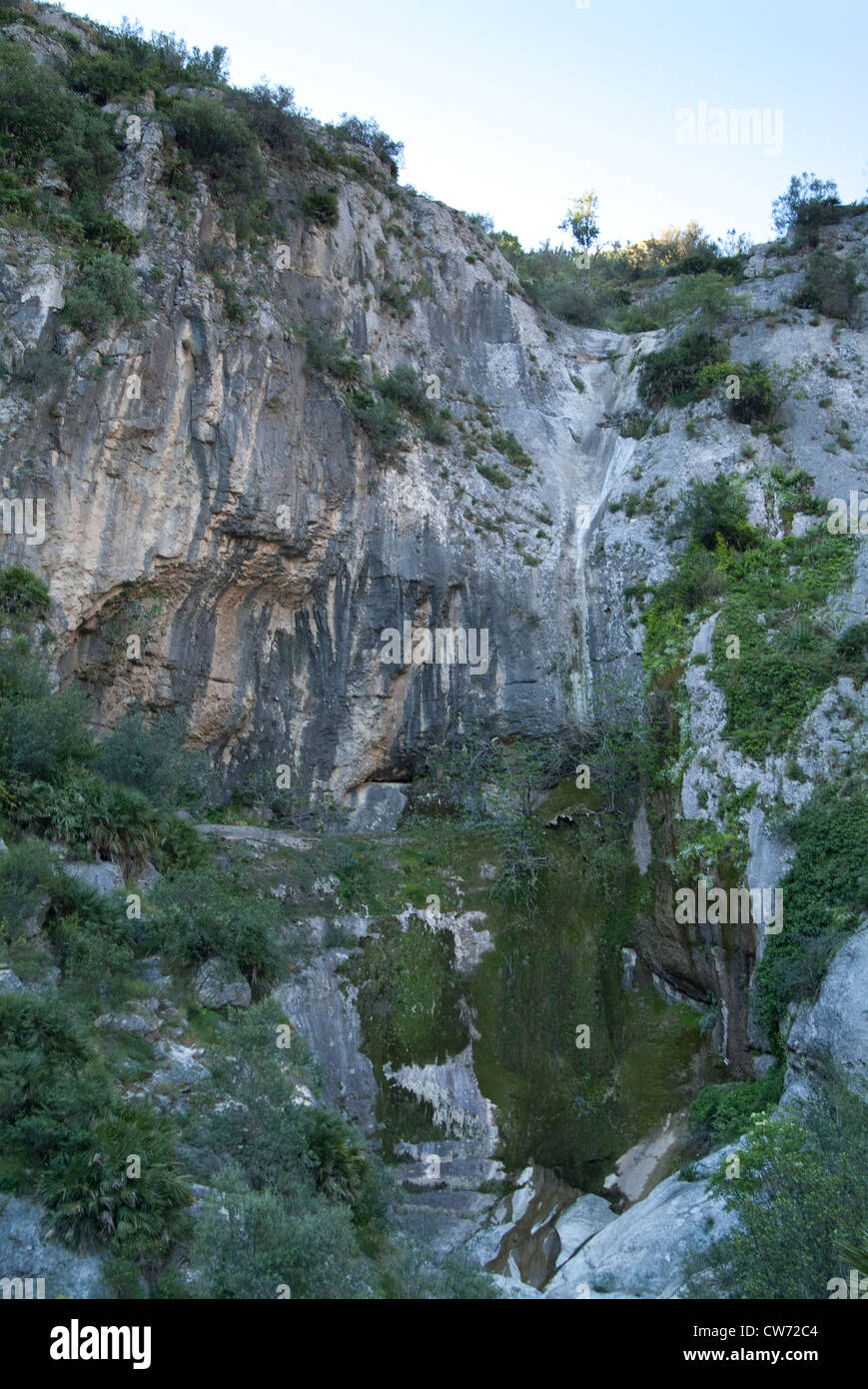Montagne pas touristique paysage paysage nature Banque de photographies ...