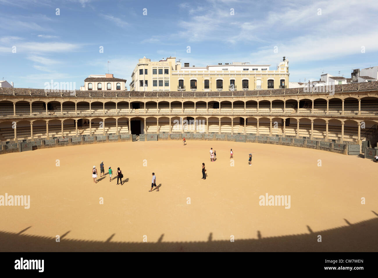 La plus ancienne arène espagnole à Ronda, Andalousie Espagne Photo ...