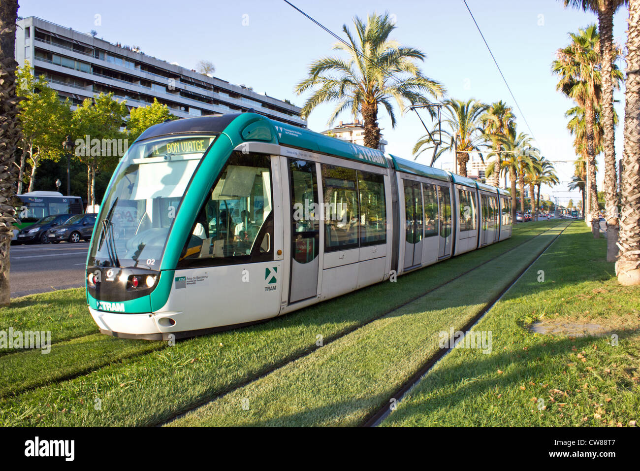 Barcelona tram Banque de photographies et d’images à haute résolution ...