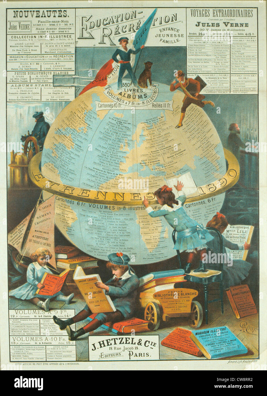 Jules verne collection hetzel Banque de photographies et d’images à ...
