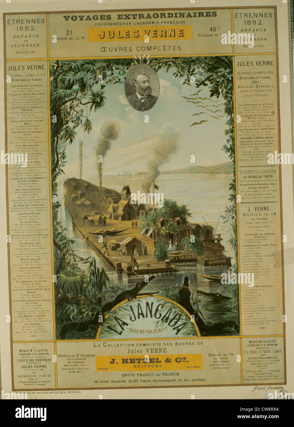 Jules verne collection hetzel Banque de photographies et d’images à ...
