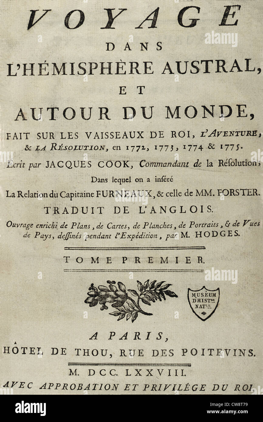 Journey of james cook Banque de photographies et d’images à haute ...