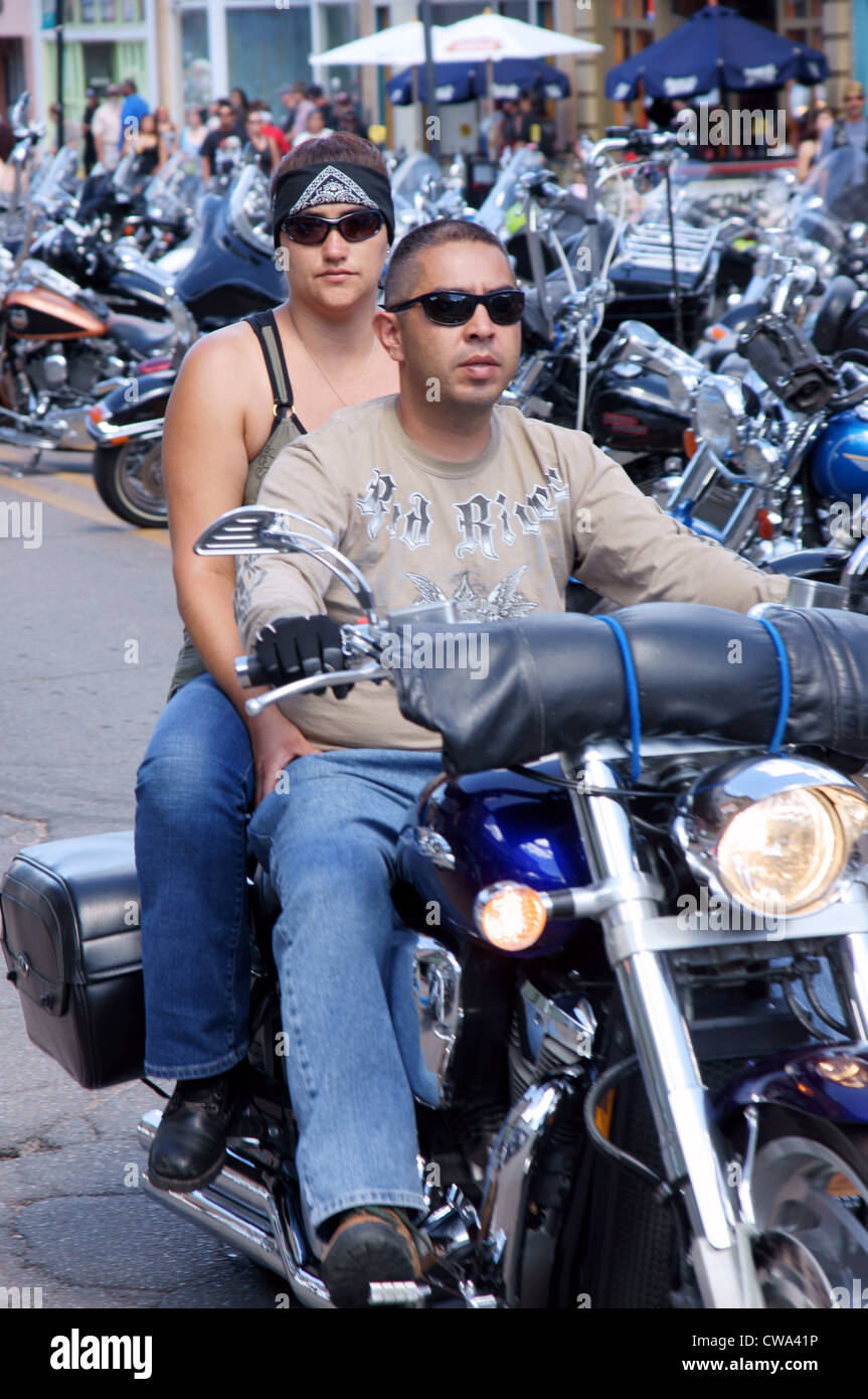Mature male riding harley davidson Banque de photographies et d’images ...