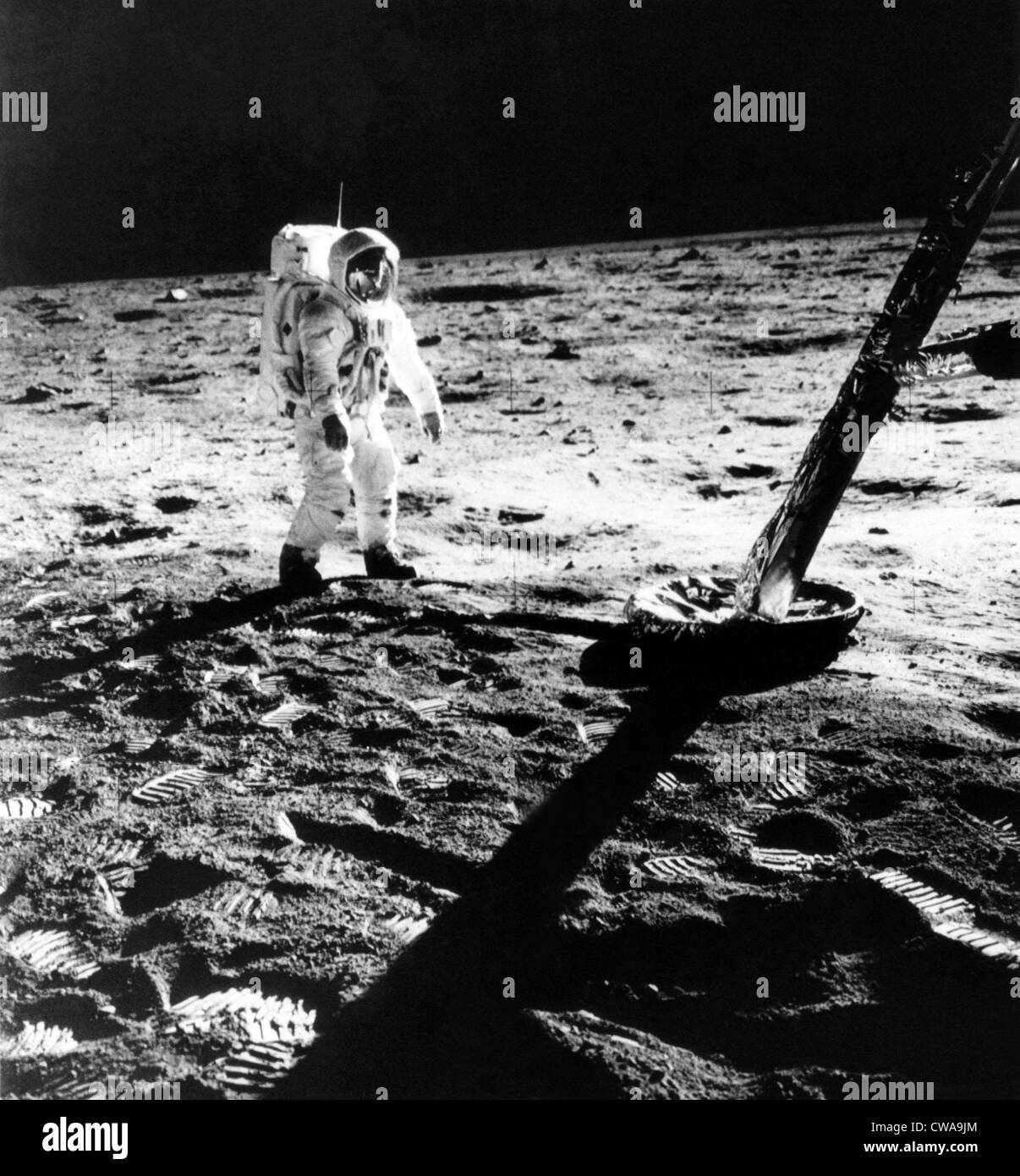 Buzz aldrin sur la lune Banque de photographies et d’images à haute ...