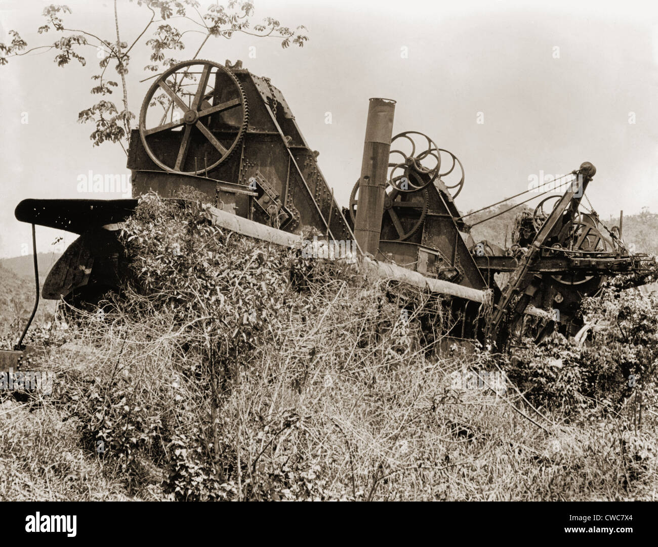 Français abandonnés sur le site de machines du Canal de Panama. France ...