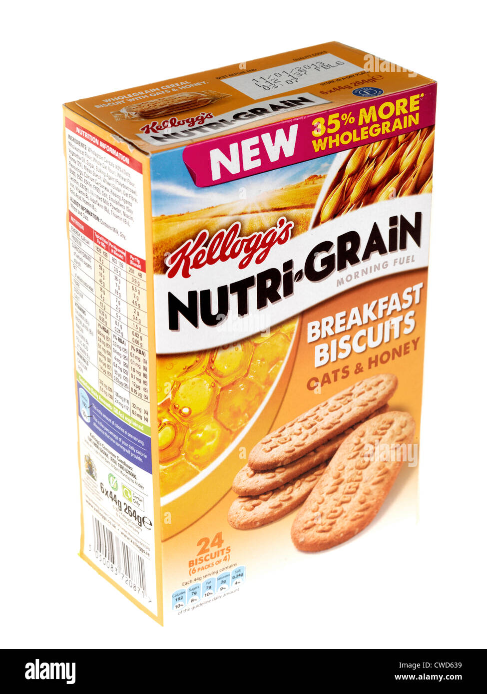 Kelloggs nutri grain Banque d'images détourées - Alamy