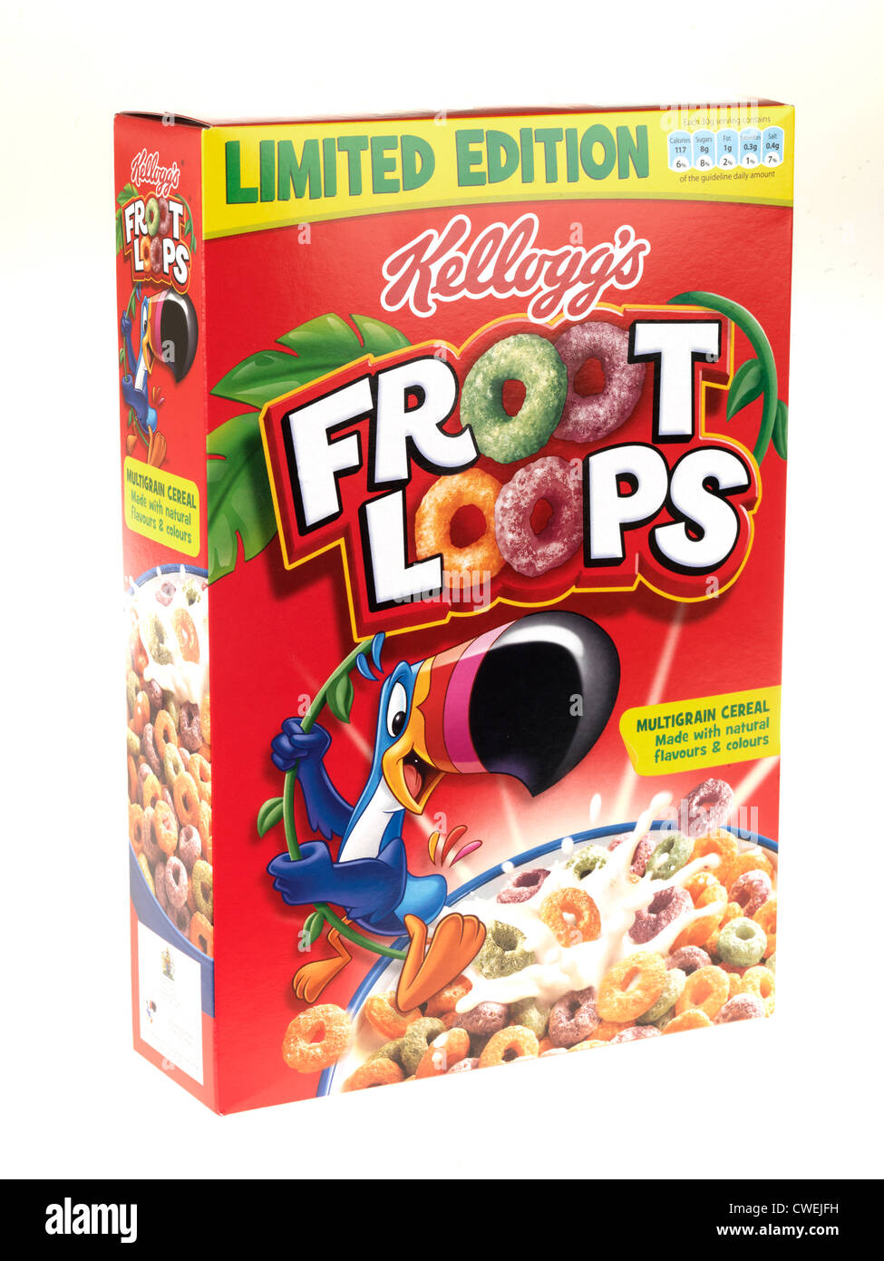 Fruit loops cereal box Banque de photographies et d’images à haute ...