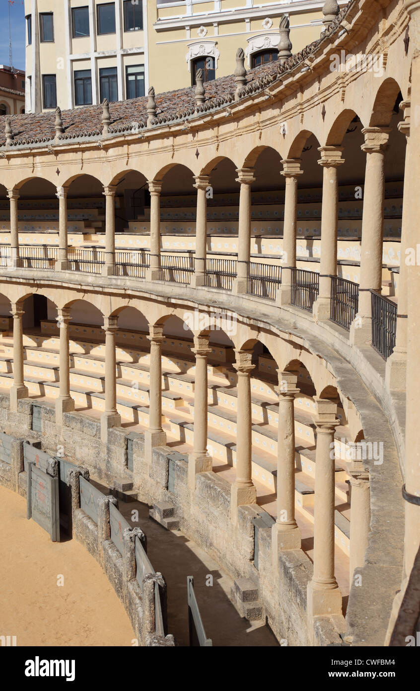 La plus ancienne arène espagnole à Ronda, Andalousie Espagne Photo ...