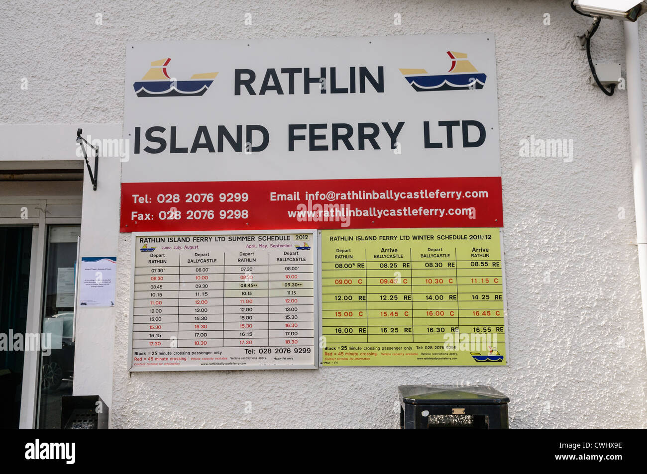 Rathlin island ferry Banque de photographies et d’images à haute ...