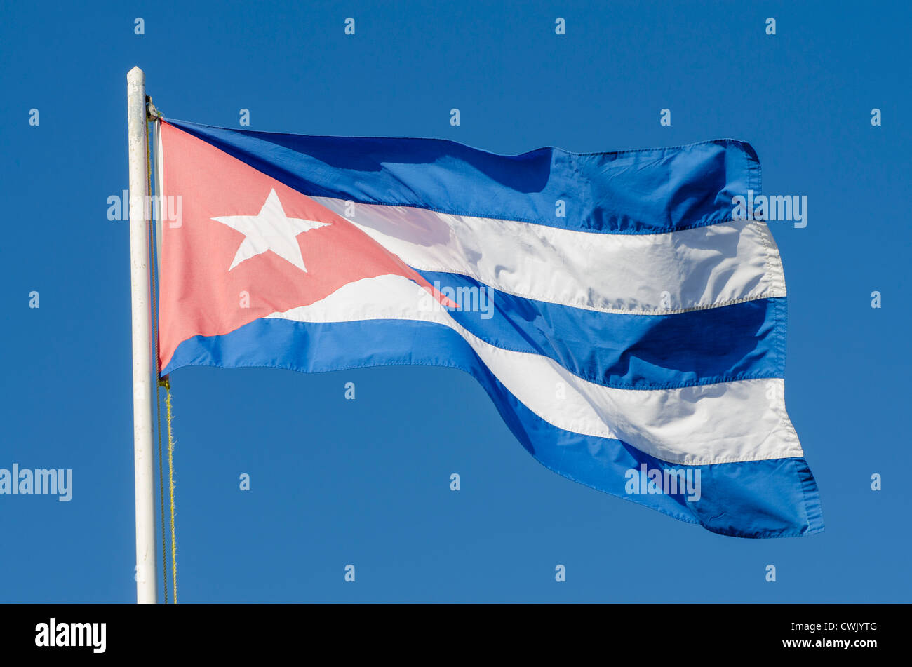 Drapeau national cubain Banque de photographies et d’images à haute ...