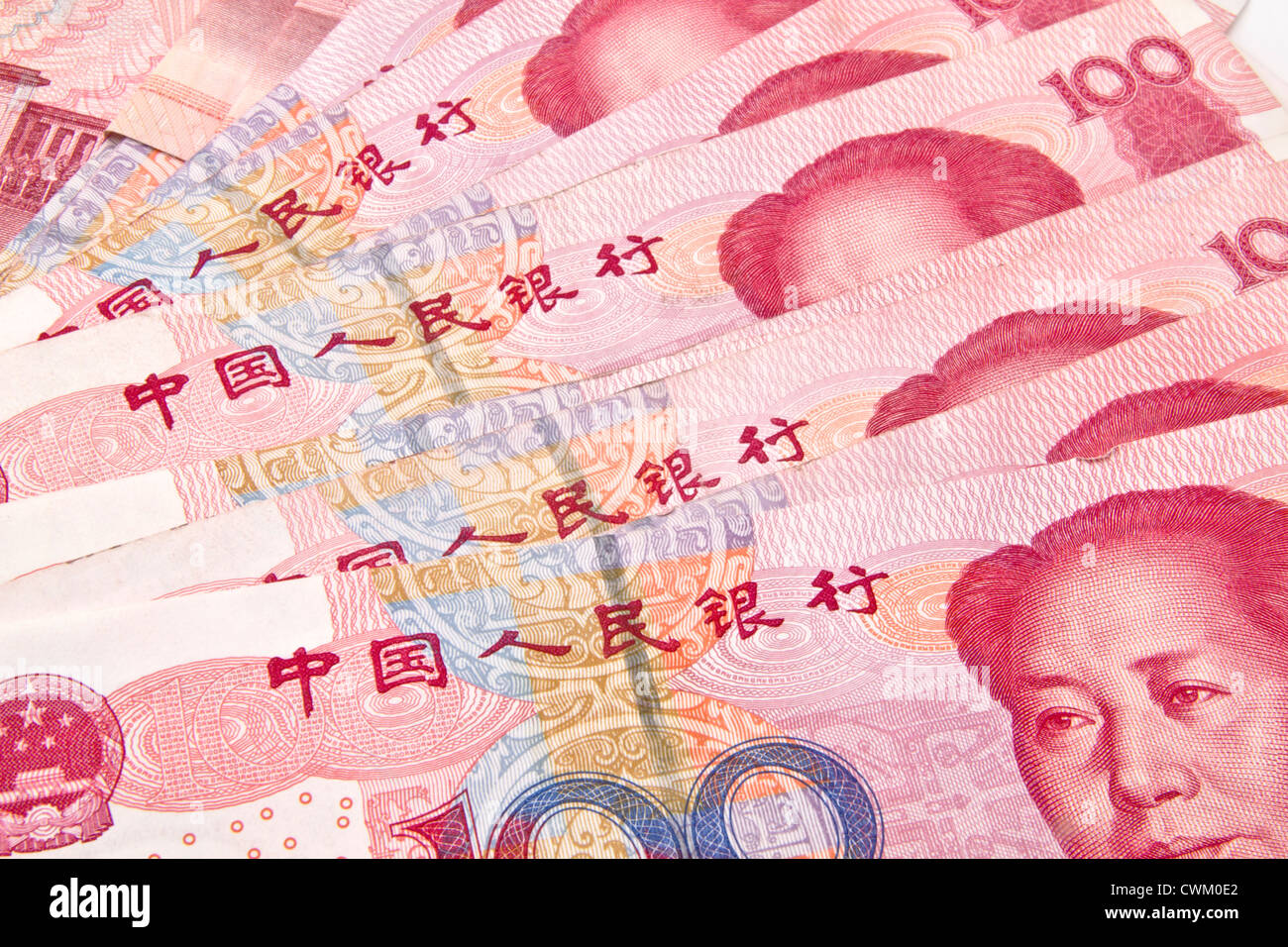 Billets de banque en yuan chinois 100 Banque de photographies et d ...