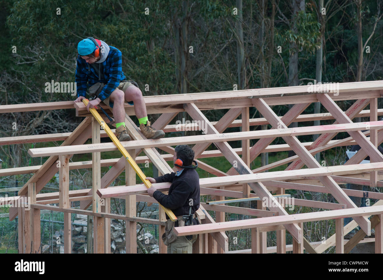 Solive en bois Banque de photographies et d’images à haute résolution ...