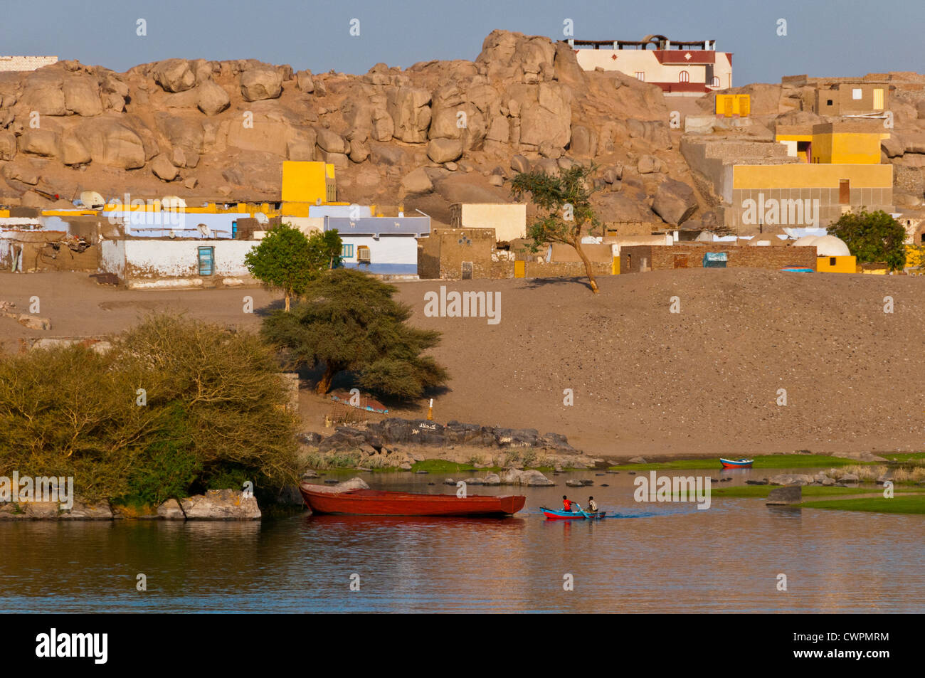 Nubian village Banque de photographies et d’images à haute résolution ...