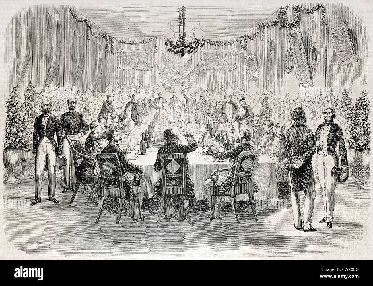 Banquet france Banque de photographies et d’images à haute résolution ...