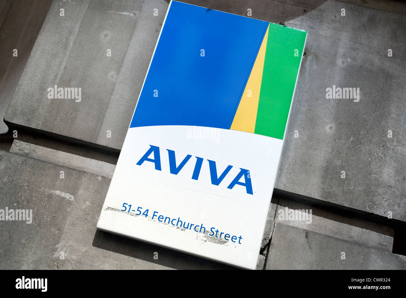 Aviva logo Banque de photographies et d’images à haute résolution - Alamy