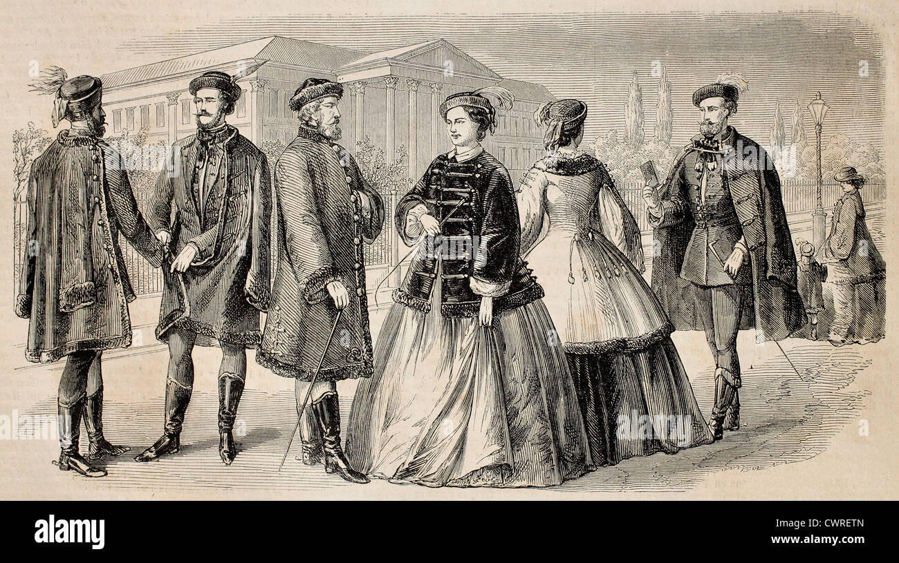 Costume traditionnel hongrois Banque de photographies et d’images à ...