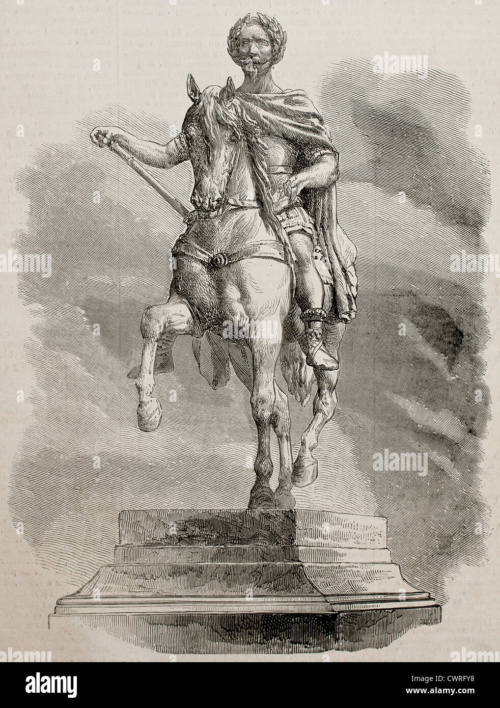 Napoleon iii equestrian statue Banque de photographies et d’images à ...