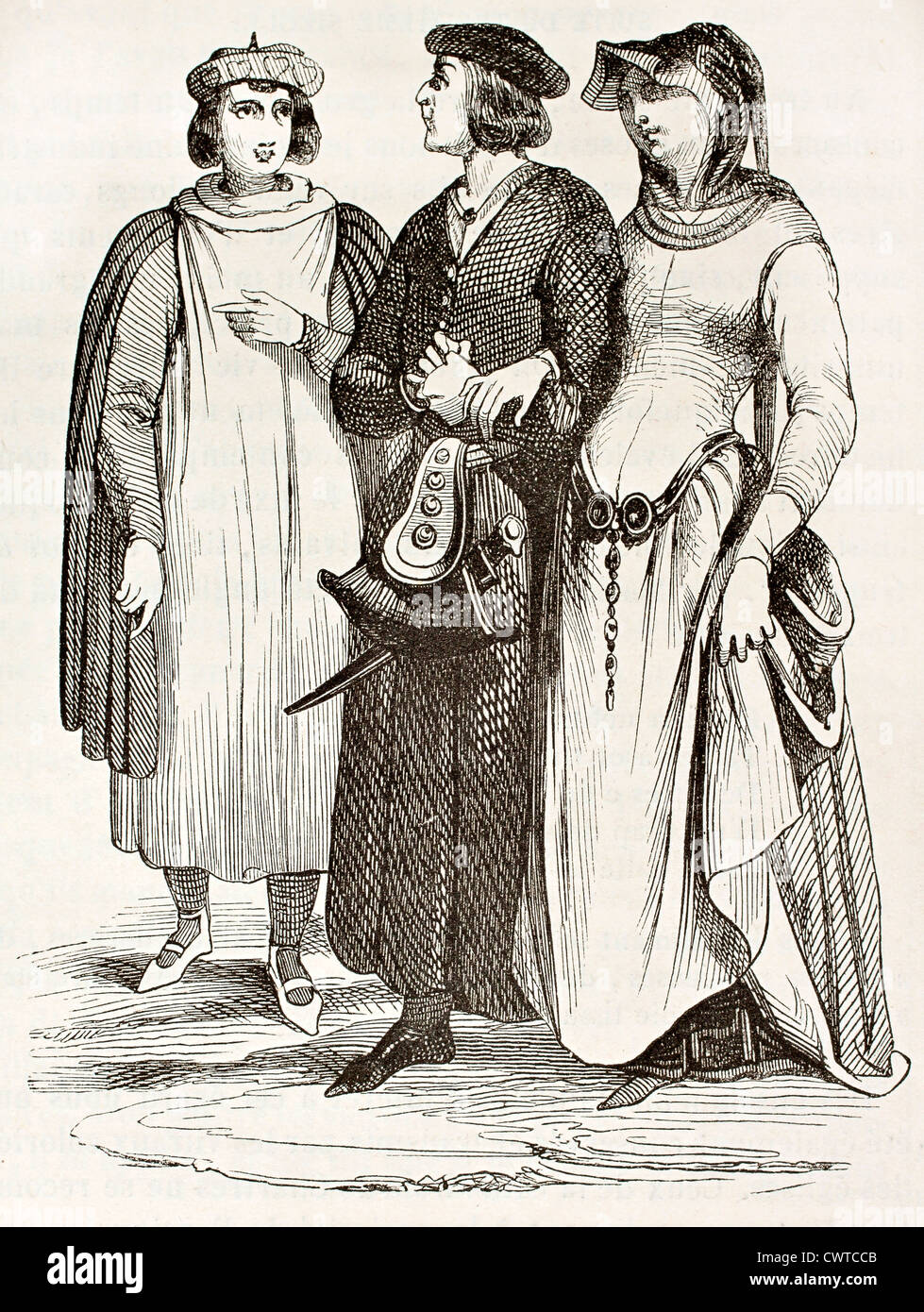 French bourgeois costume Banque de photographies et d’images à haute ...