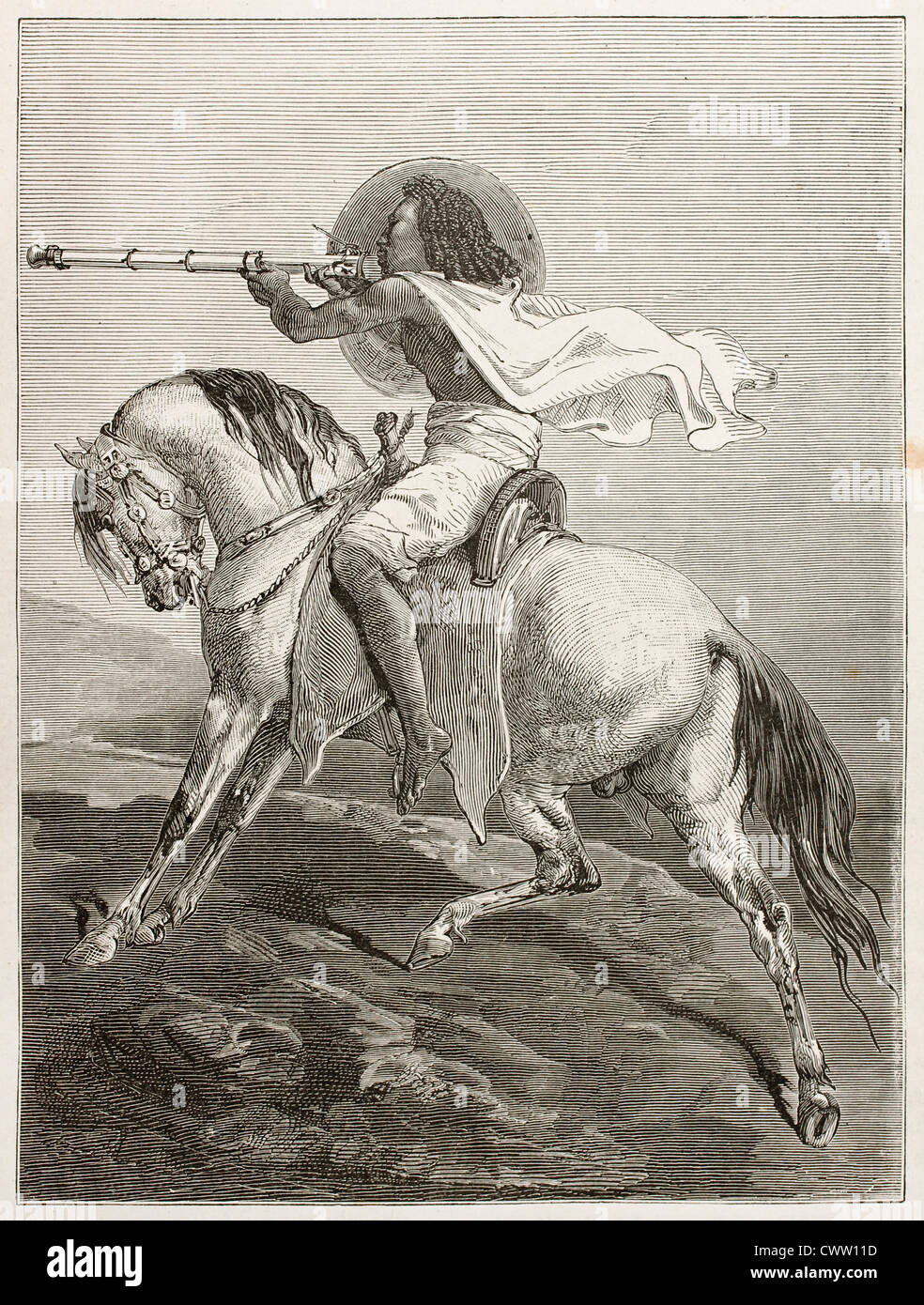 Abyssinian warrior Banque de photographies et d’images à haute ...