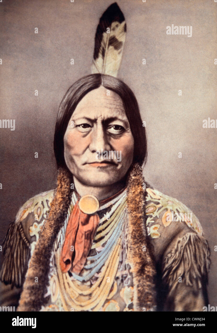 Sitting bull native Banque de photographies et d’images à haute ...