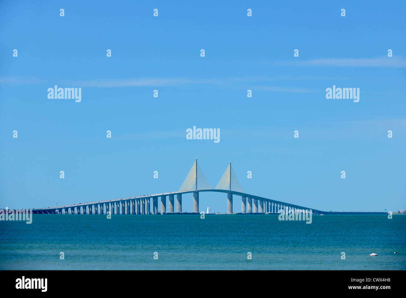 Pont de bob graham sunshine skyway Banque de photographies et d’images ...
