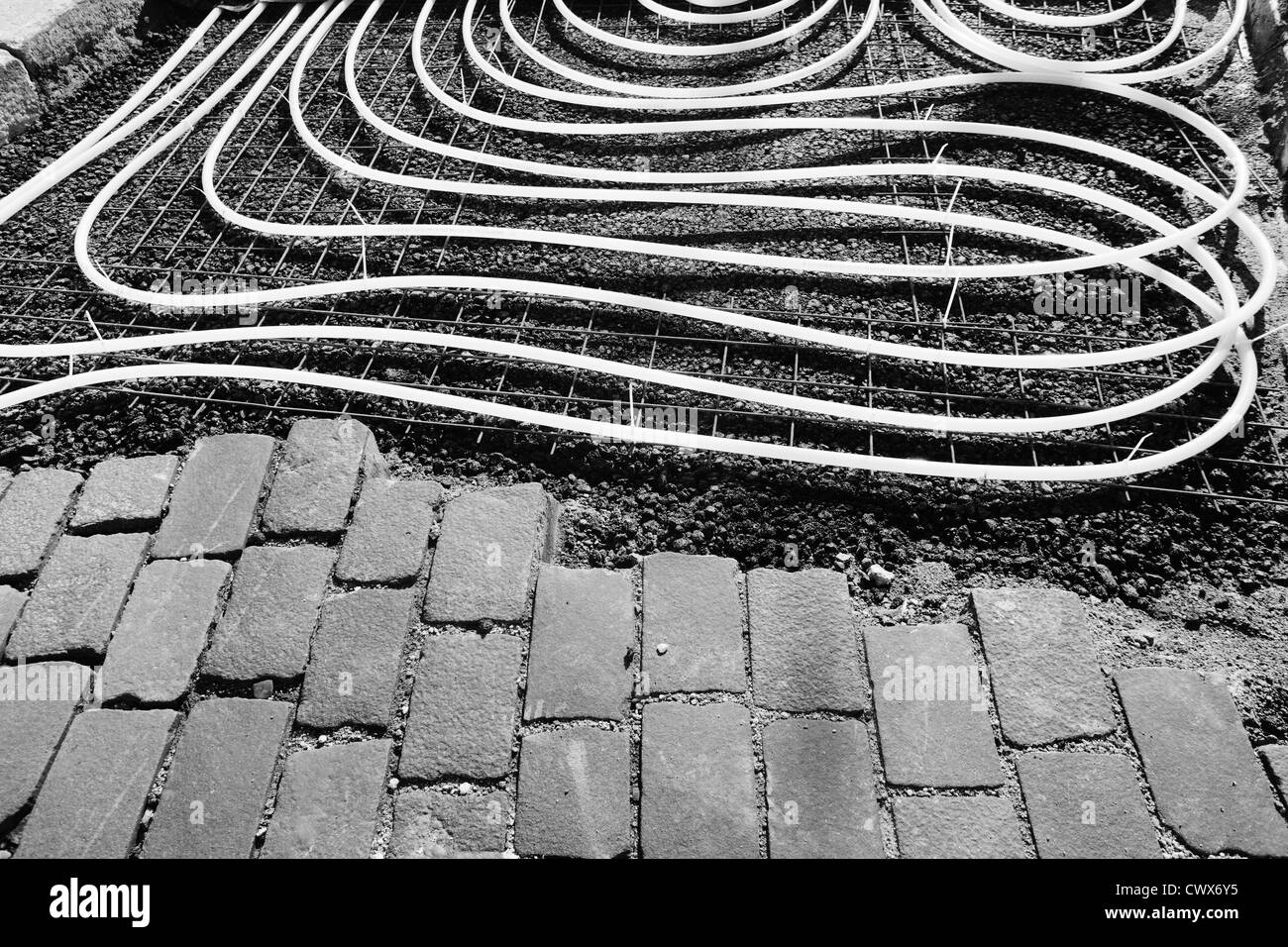 Câble souterrain Banque de photographies et d’images à haute résolution ...