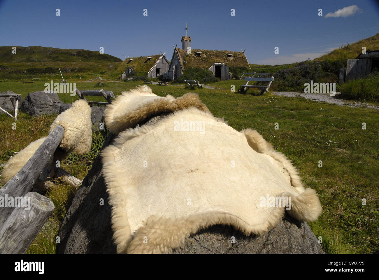 Norstead viking village Banque de photographies et d’images à haute ...