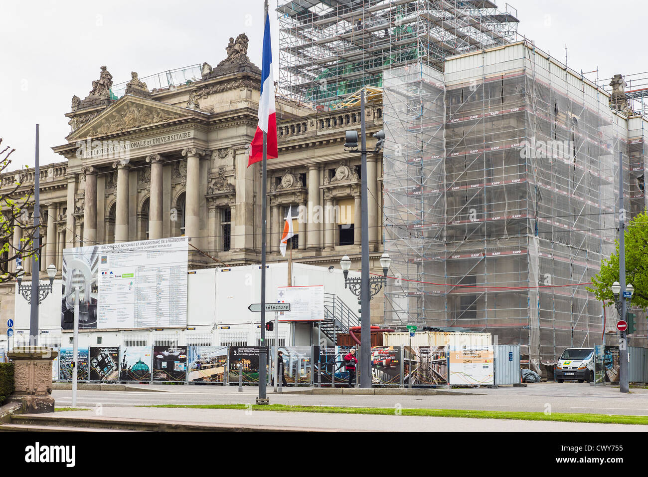 Strasbourg bnu building Banque de photographies et d’images à haute ...