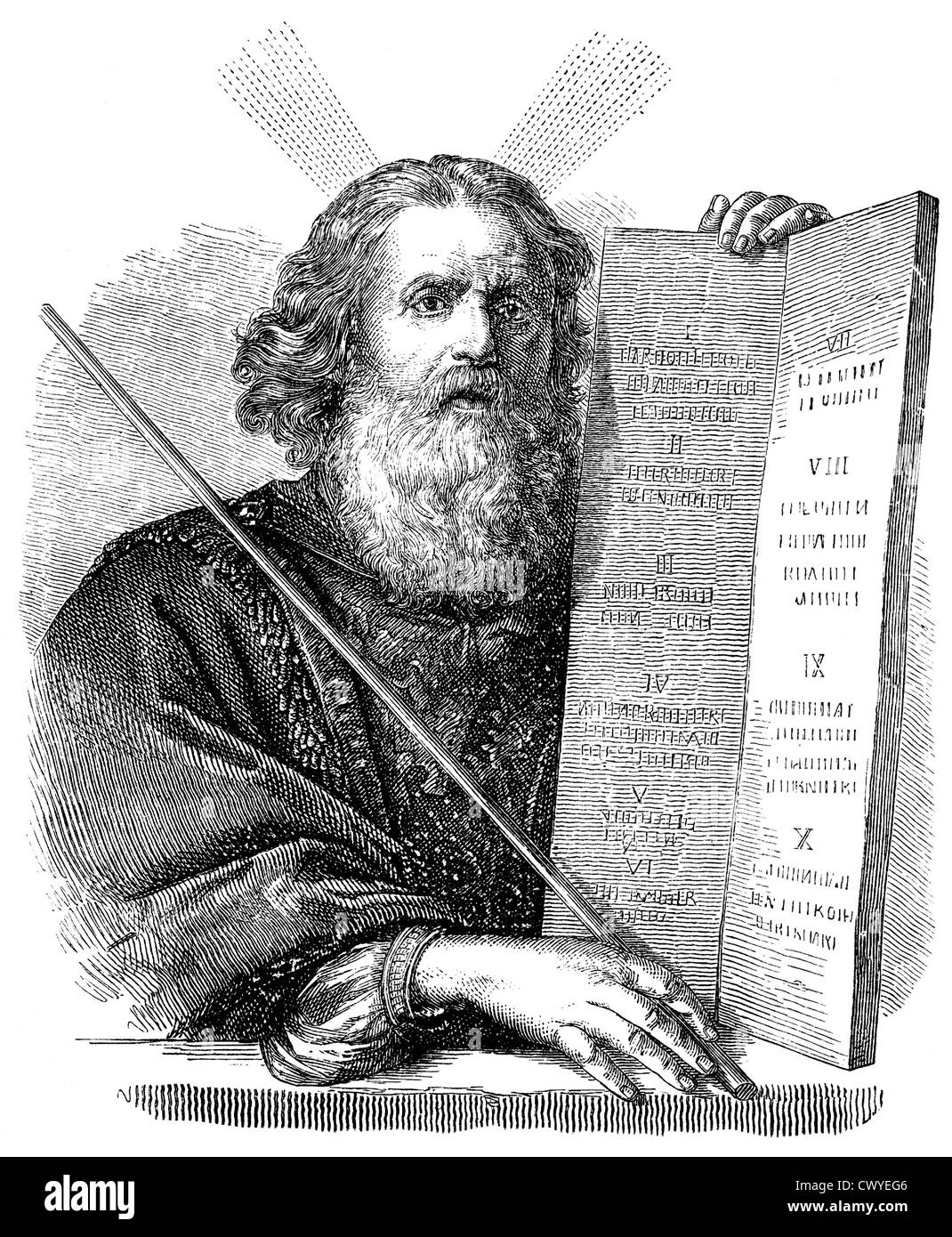 Bible en images Banque d'images détourées - Alamy