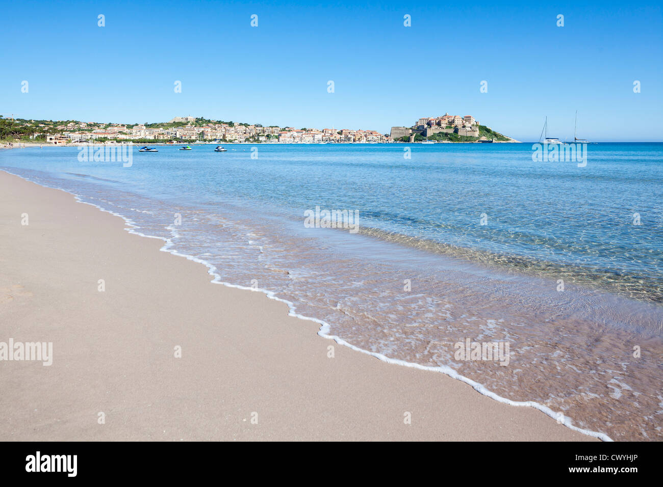 Plage de calvi Banque de photographies et d’images à haute résolution ...