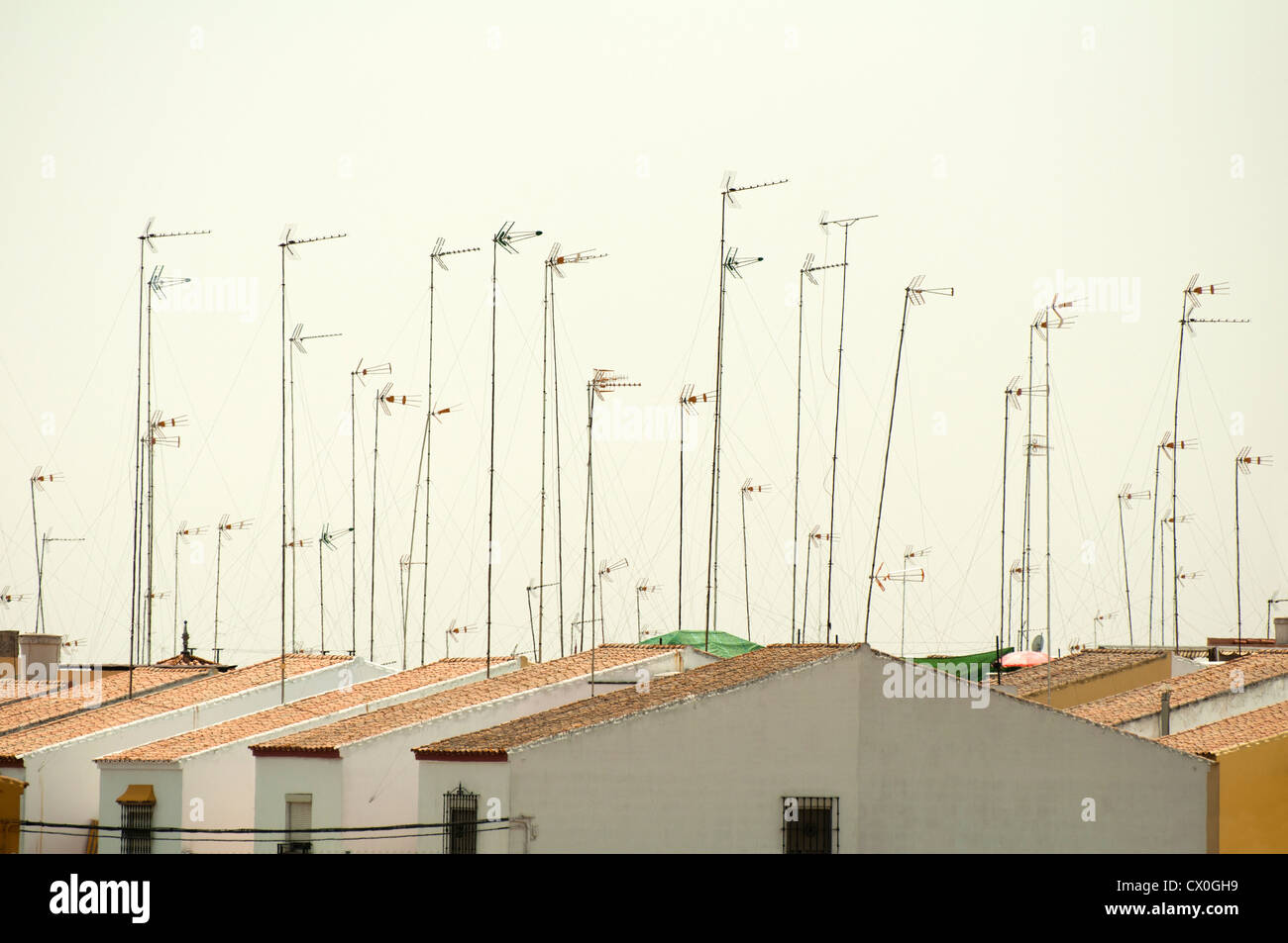 Antenna roof Banque de photographies et d’images à haute résolution - Alamy