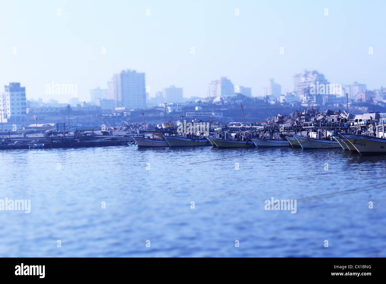 Port de mer de gaza Banque de photographies et d’images à haute ...