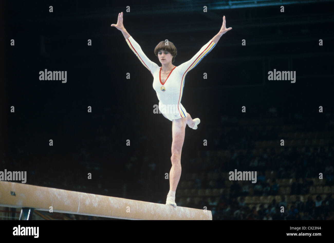 Nadia Comaneci Gymnast Banque d'image et photos - Alamy