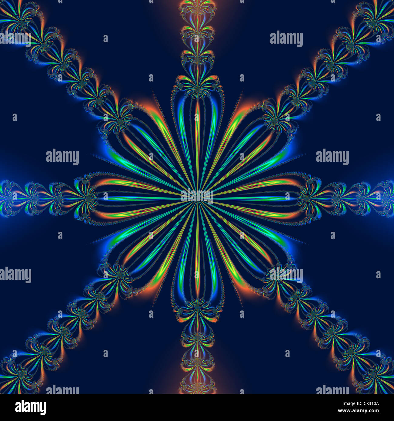 Octogonal Bleu Banque d'image et photos - Alamy