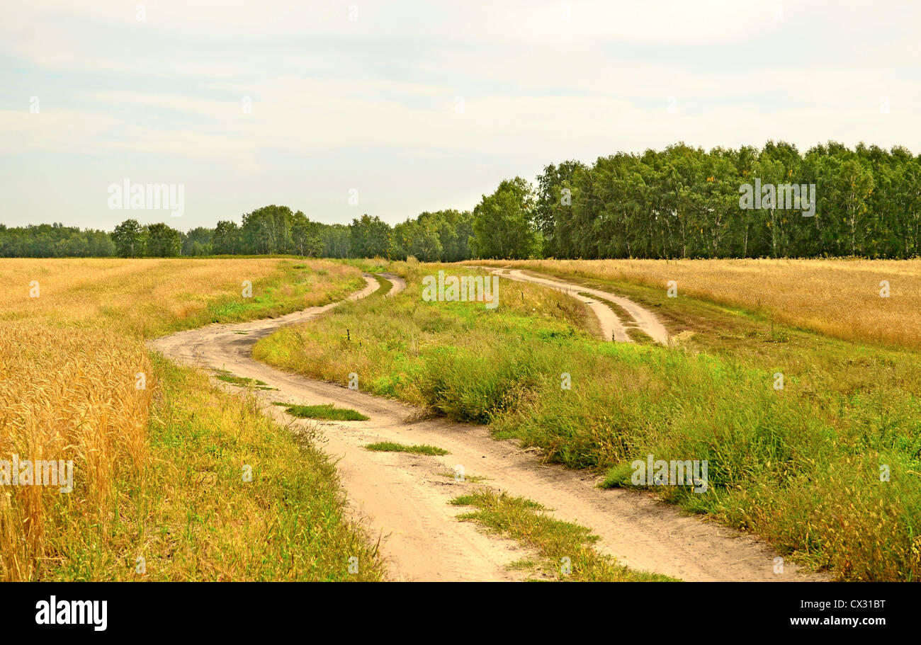 Deux Routes Banque d'image et photos - Alamy