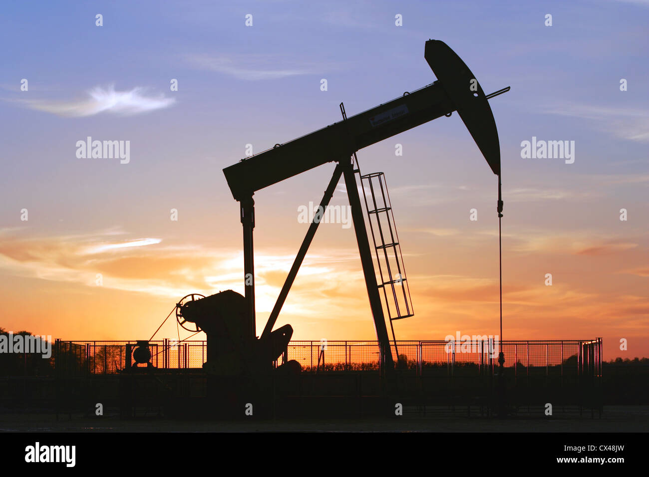 Sucker rod pump srp grasshopper pump Banque de photographies et d ...