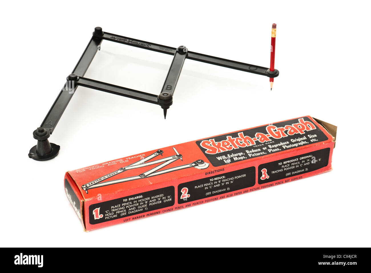 Pantograph drawing Banque de photographies et d’images à haute ...